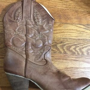 Very Volatile | Shoes | Very Volatile Brown 85 Cowboy Boots Aa4 | Poshmark